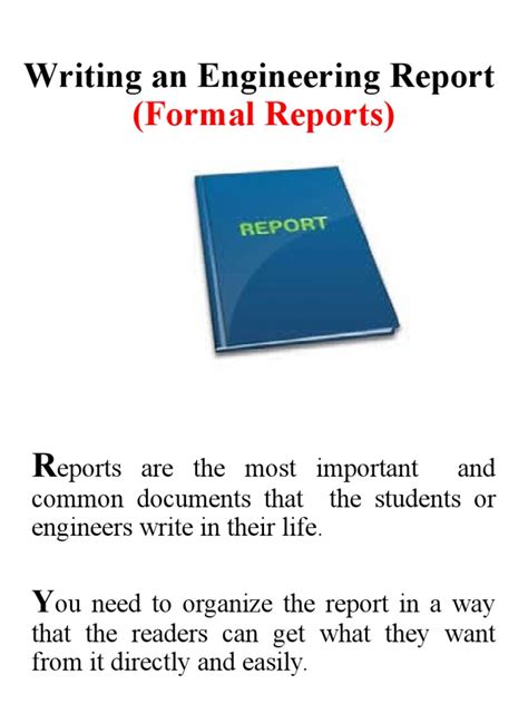 Chapter 6 Writing An Engineering Reports Pdf Abstract Summary