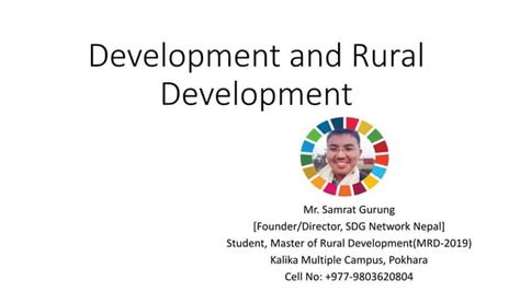 Development And Rural Development Ppt