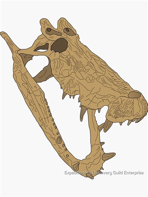 Kaprosuchus Saharicus Fossil