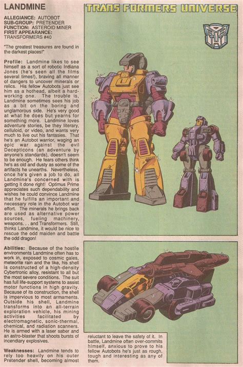 Transformers Landmine