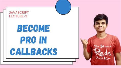 Javascript Callbacks In Hindi Lecture 3 Youtube