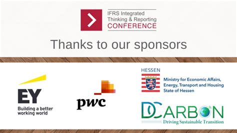 Dcarbon Join And Support The Efforts Of The Ifrs Integrated Thinking And Reporting Conference