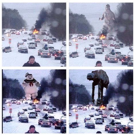 Raleigh Snow Meme