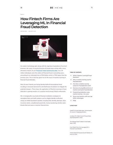 Ppt How Fintech Firms Are Leveraging Ml In Financial Fraud Detection
