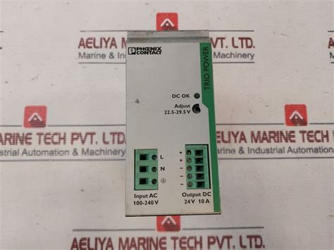 Phoenix Contact Trio Ps1ac24dc10 Power Supply Aeliya Marine