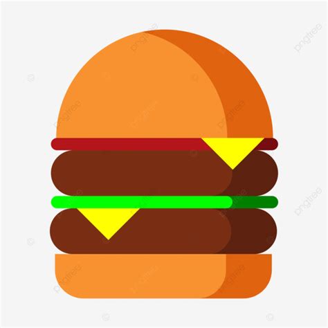Burger Icon Vector Burgers Street Food Food Png And Vector With
