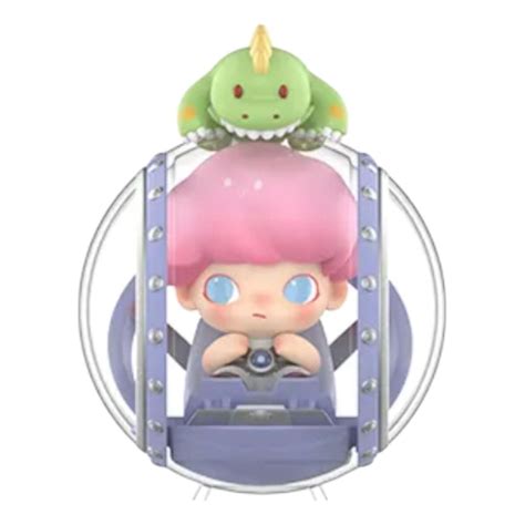 Dimoo Jurassic World Figures Spherical Tour Bus Pop Mart Official