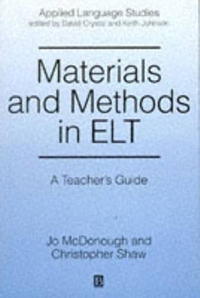 Materials And Methods In Elt A Teachers Guide
