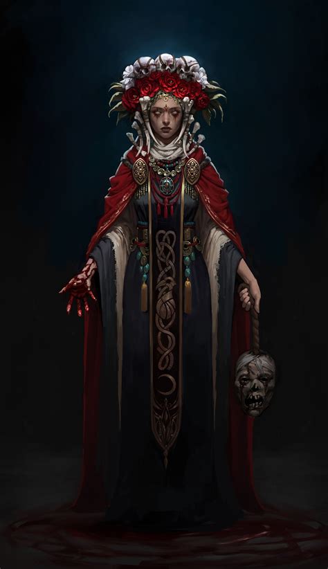 Shaman Jin Seung Dnd Shaman Art Shaman Character Art Shaman Witch
