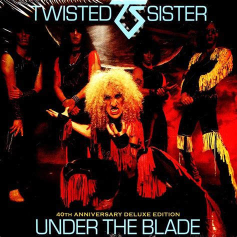 Twisted Sister Under The Blade Deluxe Silver Vinyl Edition Vinyl