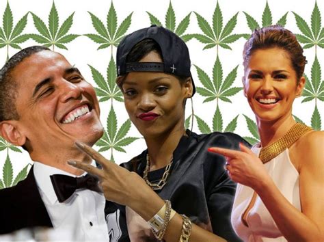 Celebrities Have Smoked Cannabis From Rihanna To Barack Obama Metro News
