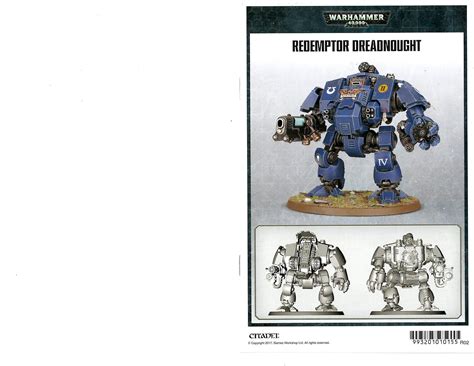 Space Marine Redemptor Dreadnought R Warhammerinstructions