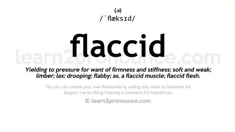 What Is The Medical Definition For Flaccid At Eden Goldfinch Blog