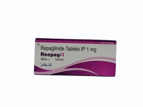 1mg Repaglinide Ip Tablets At ₹ 11550box In Pune Id 2855678614191