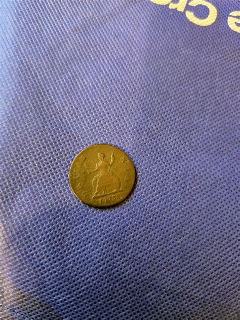 1773 British Half Penny R Oldcoins