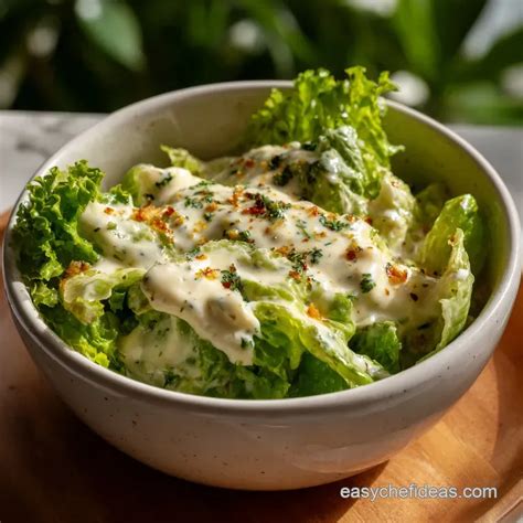 Greek Yogurt Caesar Dressing High Protein Easy Chef Ideas