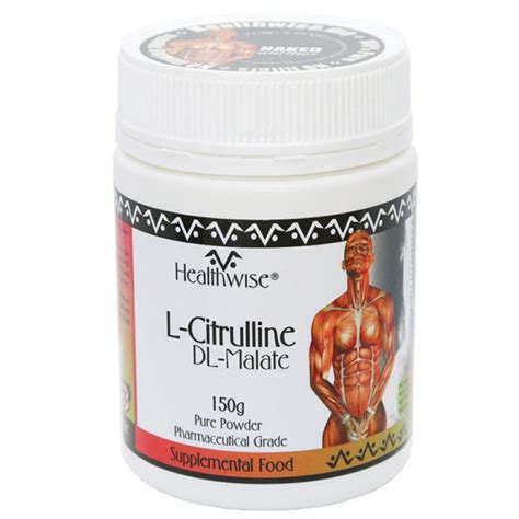 Healthwise L Citrulline Dl Malate Go Vita Thornton