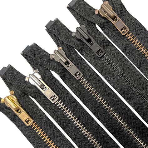 Ykk 8 Black Tape Premium Ykk Metal Zipper Jhonea Accessories