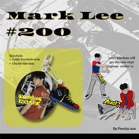 Jual Mark Lee 200 Fanmade Kecyhain Shopee Indonesia