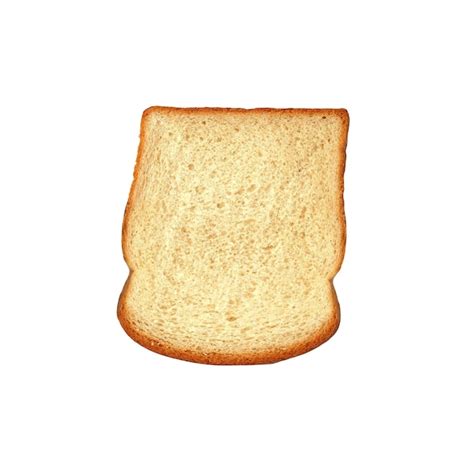 Premium Photo Single Slice Of White Bread