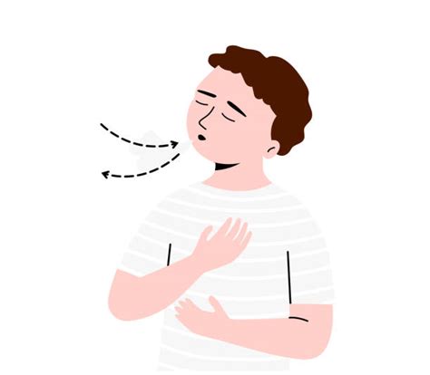 110 Male Breathing Fresh Air Stock Illustrations Royalty Free Vector