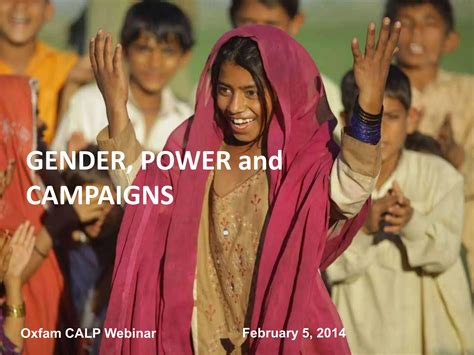Gender And Power Analysis Pptx