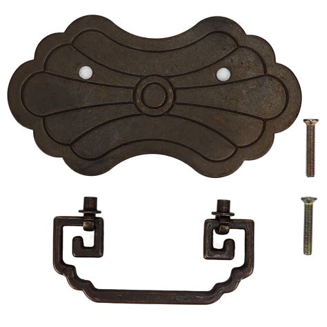 Antique Brass Drawer Pullsantique Drawer Handle Wealth Blossoms Retro