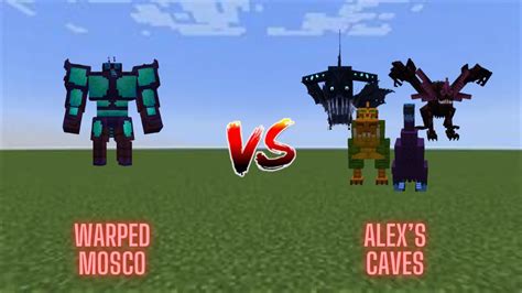 Warped Mosco Alexs Mobs Vs Alexs Caves Youtube