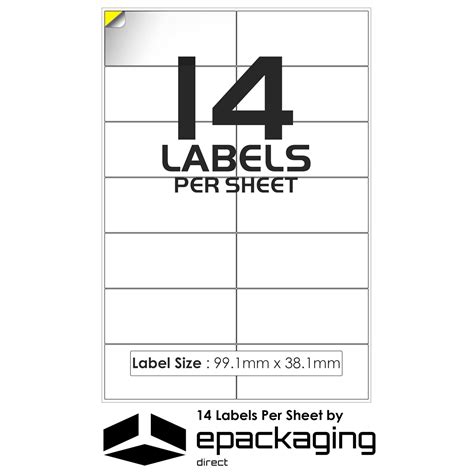 Avery Return Labels Template