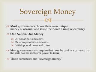 Lesson 1 What Is Money Pptx