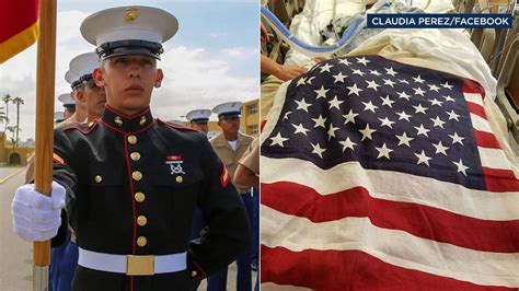 U S Marine Shot In Head While On Military Leave Dies Abc7 Chicago