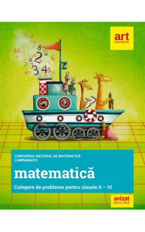 Culegere De Matematica Art Luminamath Clasele 2 3 Si 4