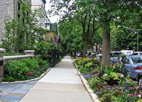 Sidewalk Street Sidewalk Landscaping Ideas Urban Sidewalk