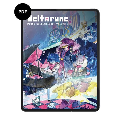 Deltarune Piano Collections Volume 1 Digital Sheet Music