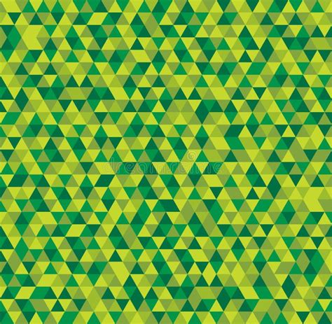 Seamless Geometric Background Of Triangular Polygons Pattern Stock