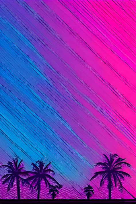 Neon Retrowave Horizon Digital Art By Nathan Supplee Fine Art America