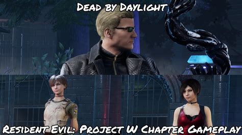 Dead By Daylight Resident Evil Project W Chapter Gameplay Youtube