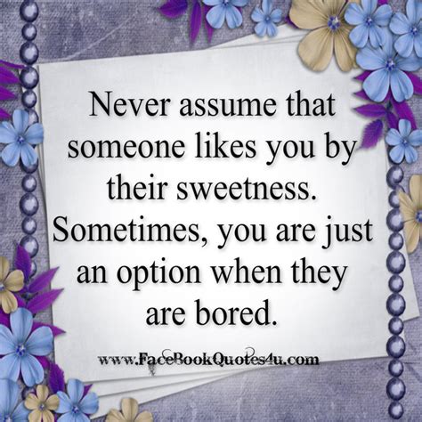 Never Assume Quotes Quotesgram