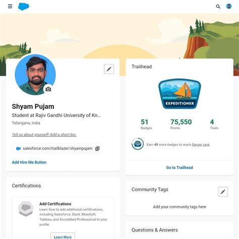 Shyam Pujam On Linkedin Salesforce Trailhead Developersuperset