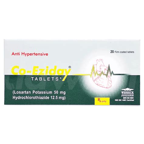 Co Eziday Tab— Dawaai Uses Side Effect Price In Pakistan