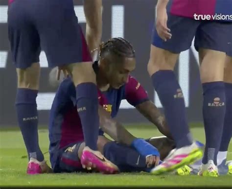 Spotted Raphinha And Yamal Collapse In Exhaustion After Inter Draw