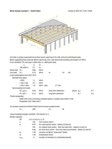 Beam Design Example 1 2023 Rev2 Pdf Beam Structure Materials