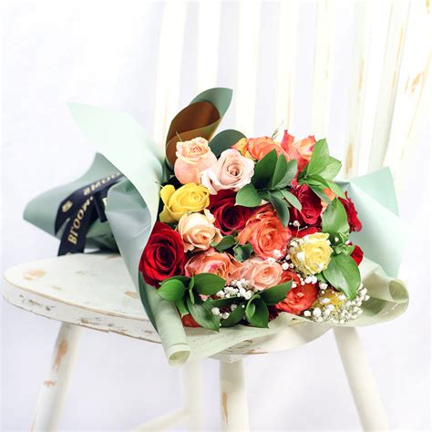 Connecticut Rose Delivery Rustic Arcadia Rose Bouquet Connecticut