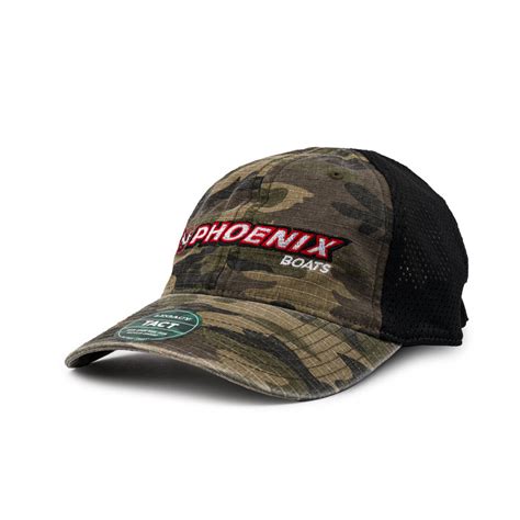 Legacy Tacticool Cap Army Camo Black Phoenix Boats Gear