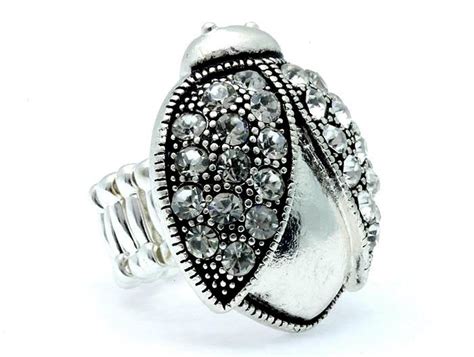 Ladybug Ring 900 Adornment Jewelry Rings Gemstone Rings