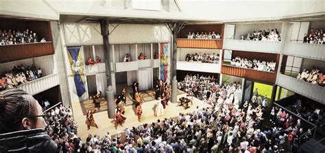 Globe Theatre Seating View