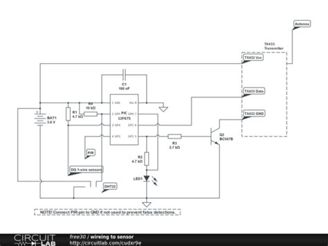 Wireing To Sensor Circuitlab