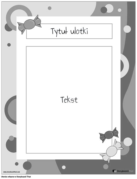 Darmowe Szablony Ulotek Twórz Za Pomocą Storyboard That W 2025 R