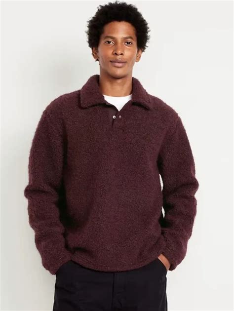 Old Navys 50 Sherpa Pullovers Just Dropped To 12