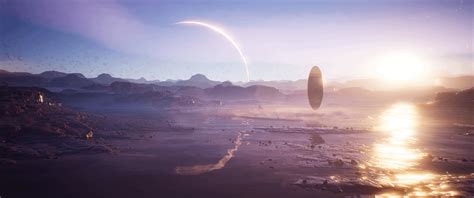 sci fi landscape in ue5 1 r unrealengine